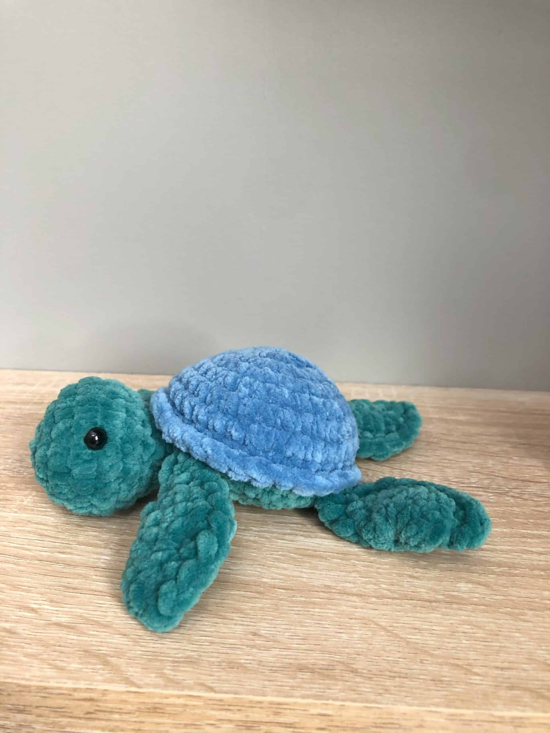 Skilpadde, heklet kosedyr - Fantasitorget