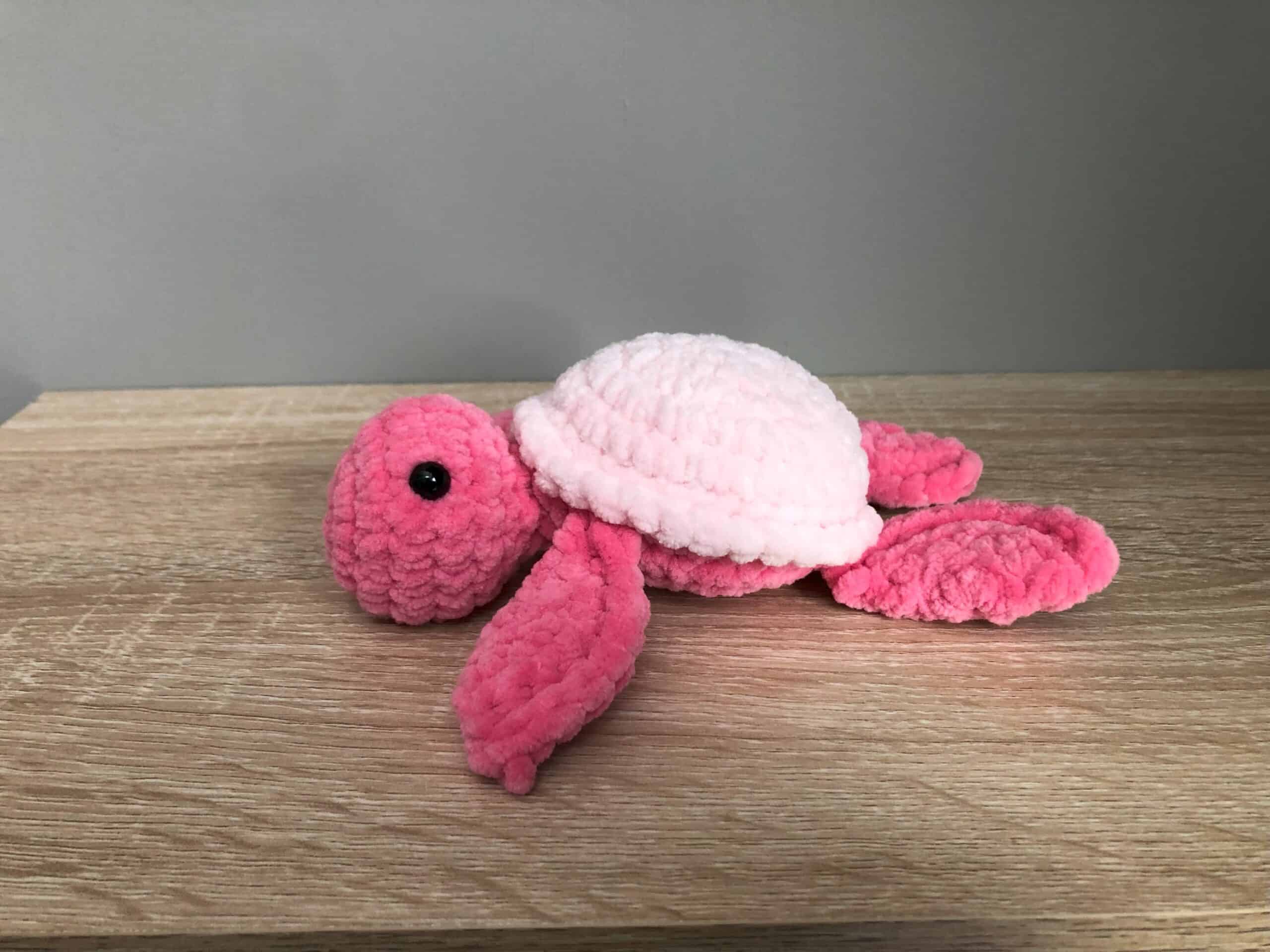 Skilpadde, heklet kosedyr - Fantasitorget