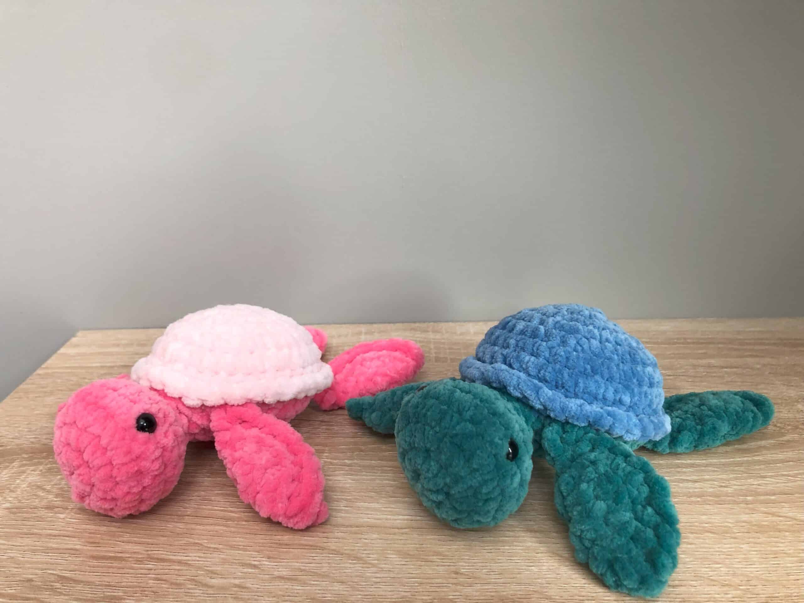 Skilpadde, heklet kosedyr - Fantasitorget